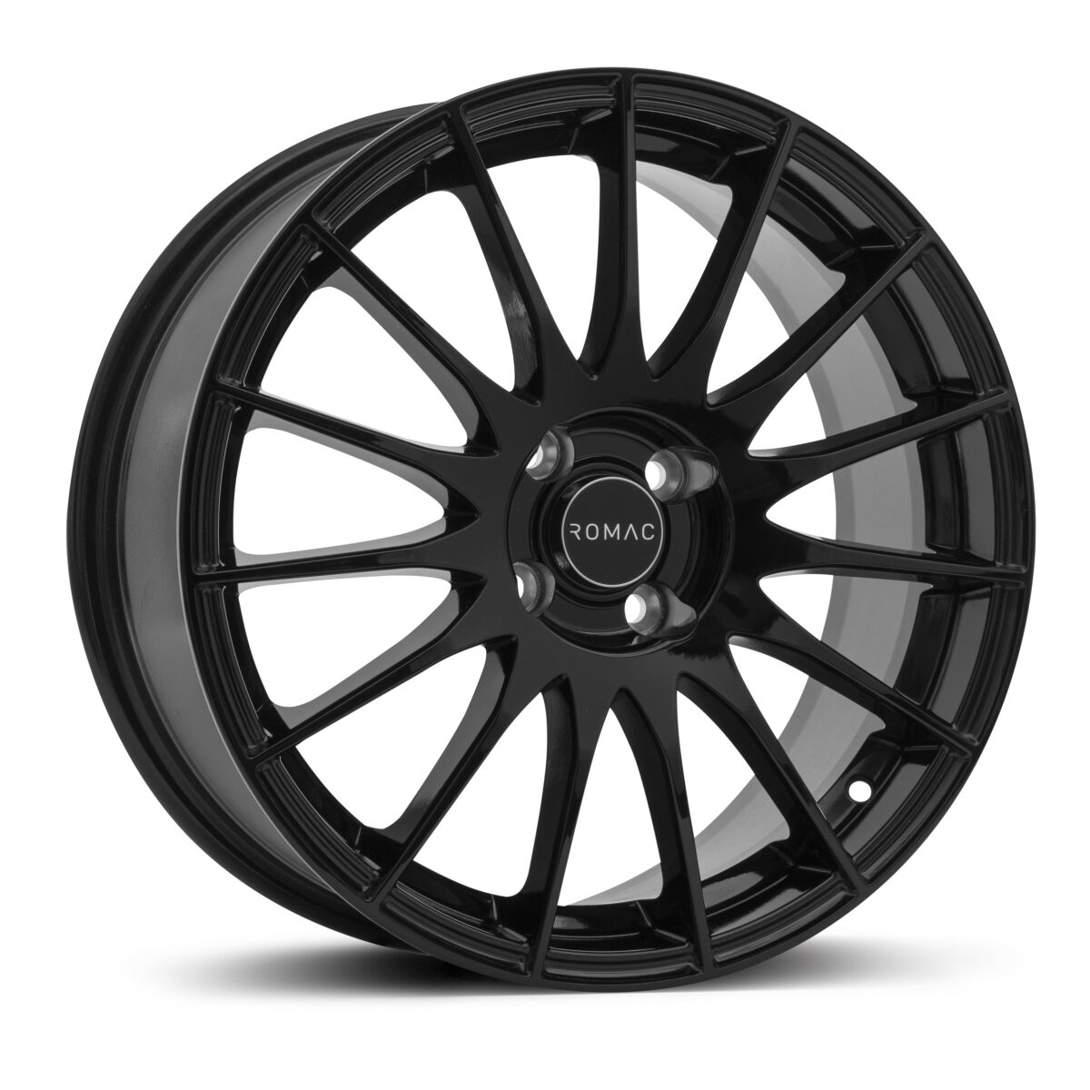 Romac Venom Gloss Black – Alloy Wheels Scotland