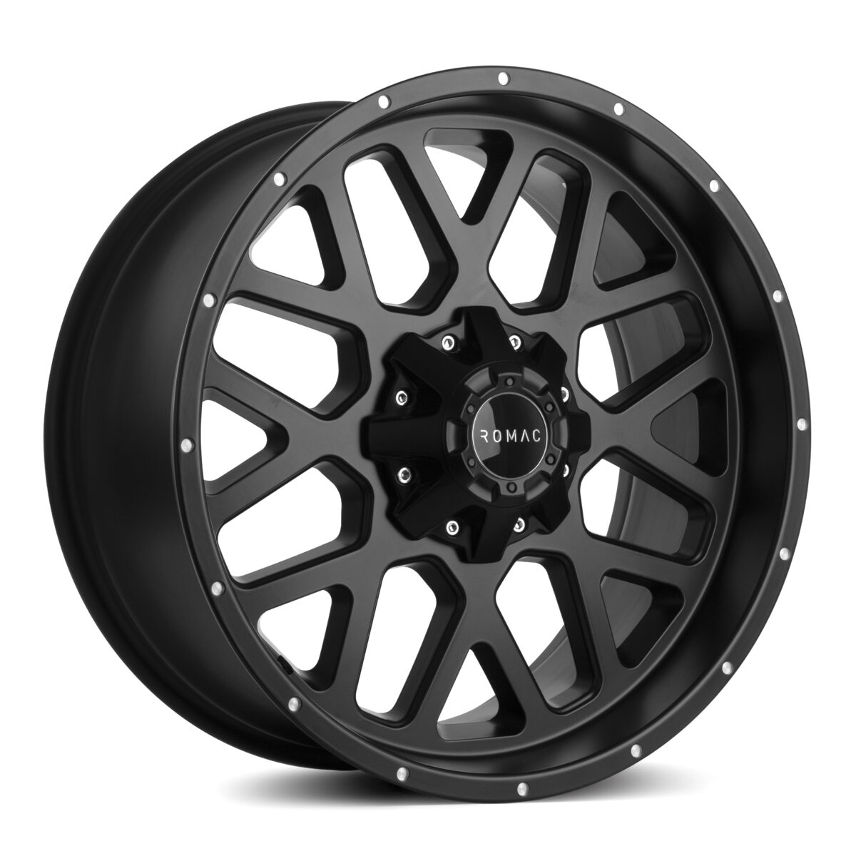 ROMAC Utah – Satin Black – Alloy Wheels Scotland